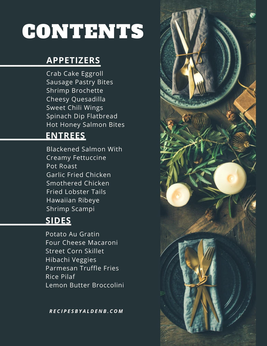 Date Night Ebook Volume 2 by Chef Alden B – Southern Made Spices